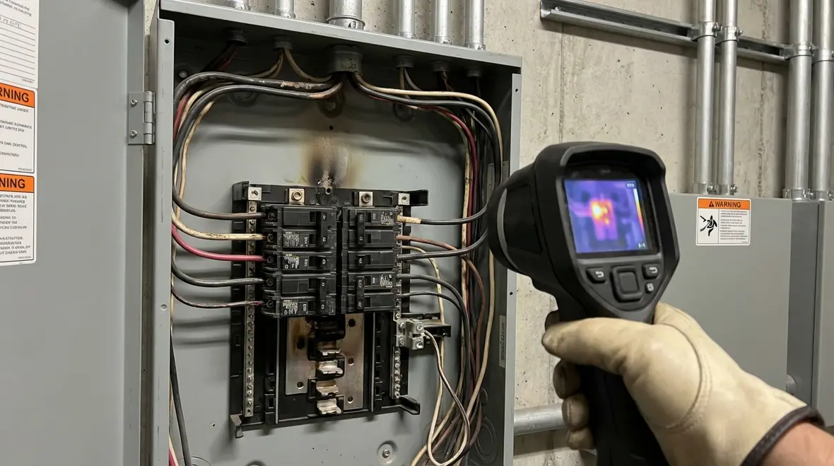Commercial Electrical Panel Overheating Warning Signs - Kord Electric