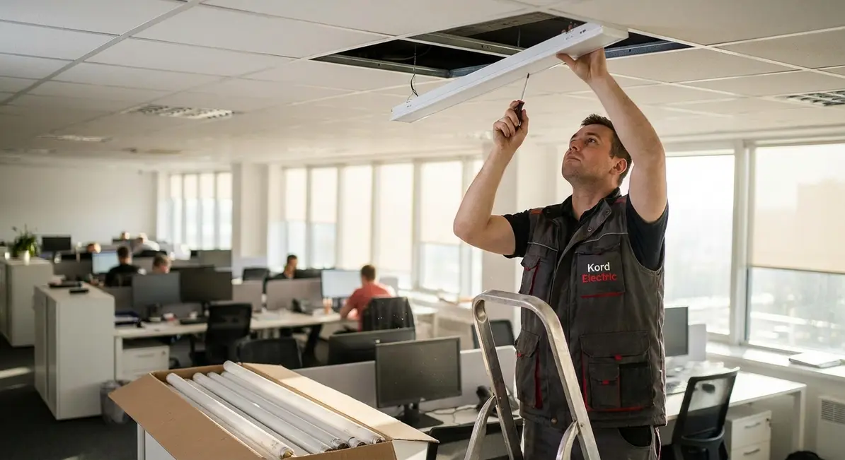 When To Retrofit or Replace Commercial Lighting - Kord Electric