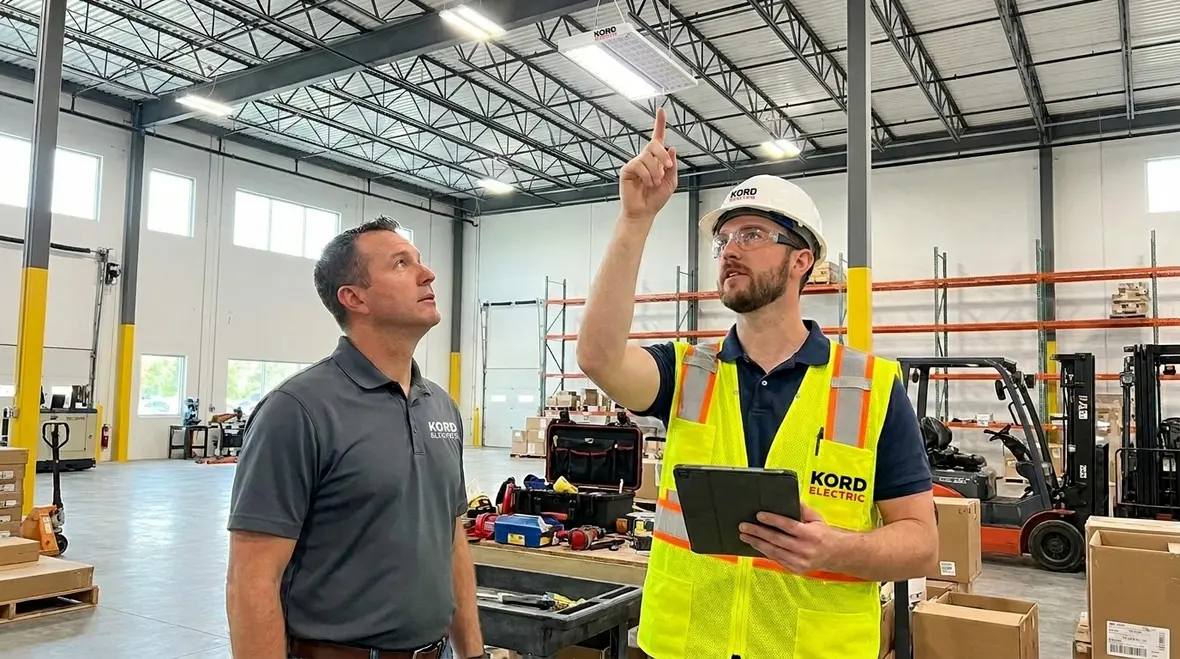 Commercial Lighting Retrofit ROI Analysis Guide - Kord Electric