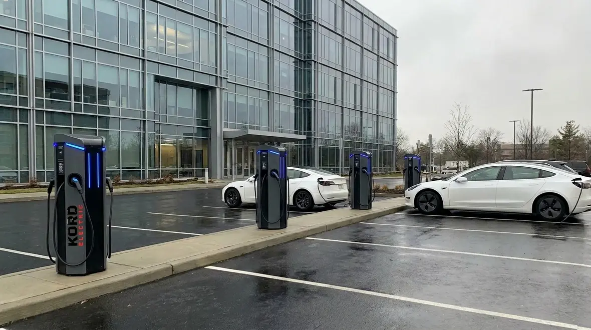 Commercial EV Charging Station Costs and ROI Guide - Kord Electric