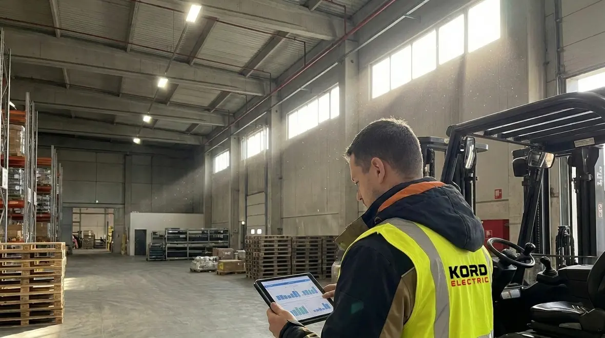 Smart Warehouse Lighting Benefits for Facilities - Kord Electric